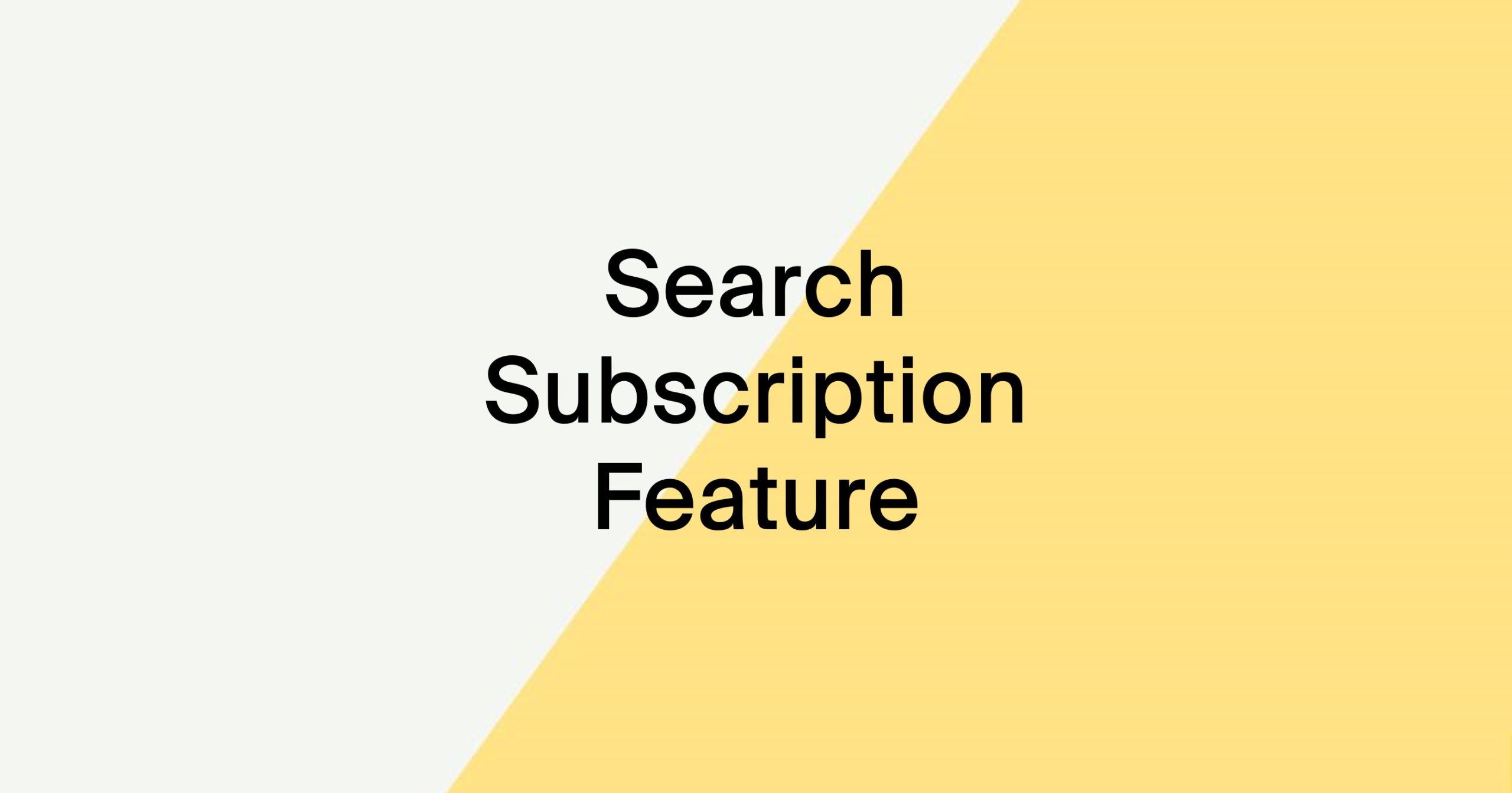 Introducing the Search Subscription Feature on Preprints.org | Preprints.org
