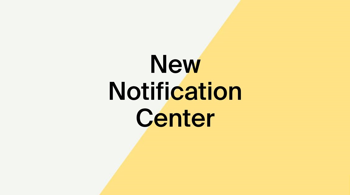 New Notification Center | Preprints.org
