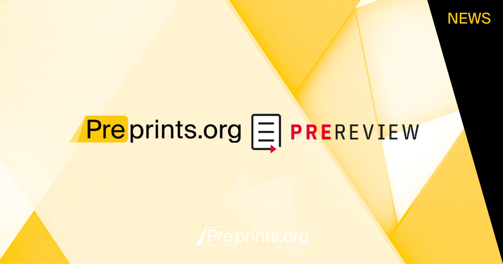 Preprints.org x PREreview: A Partnership for Open, Inclusive Science | Preprints.org